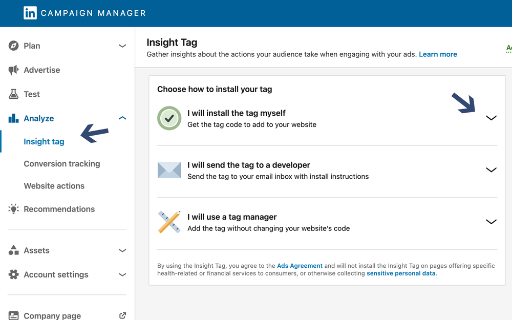 Embedding LinkedIn Insight Tag & Conversion Tracking on Your Website Embedding LinkedIn Insight Tag & Conversion Tracking on Your Website