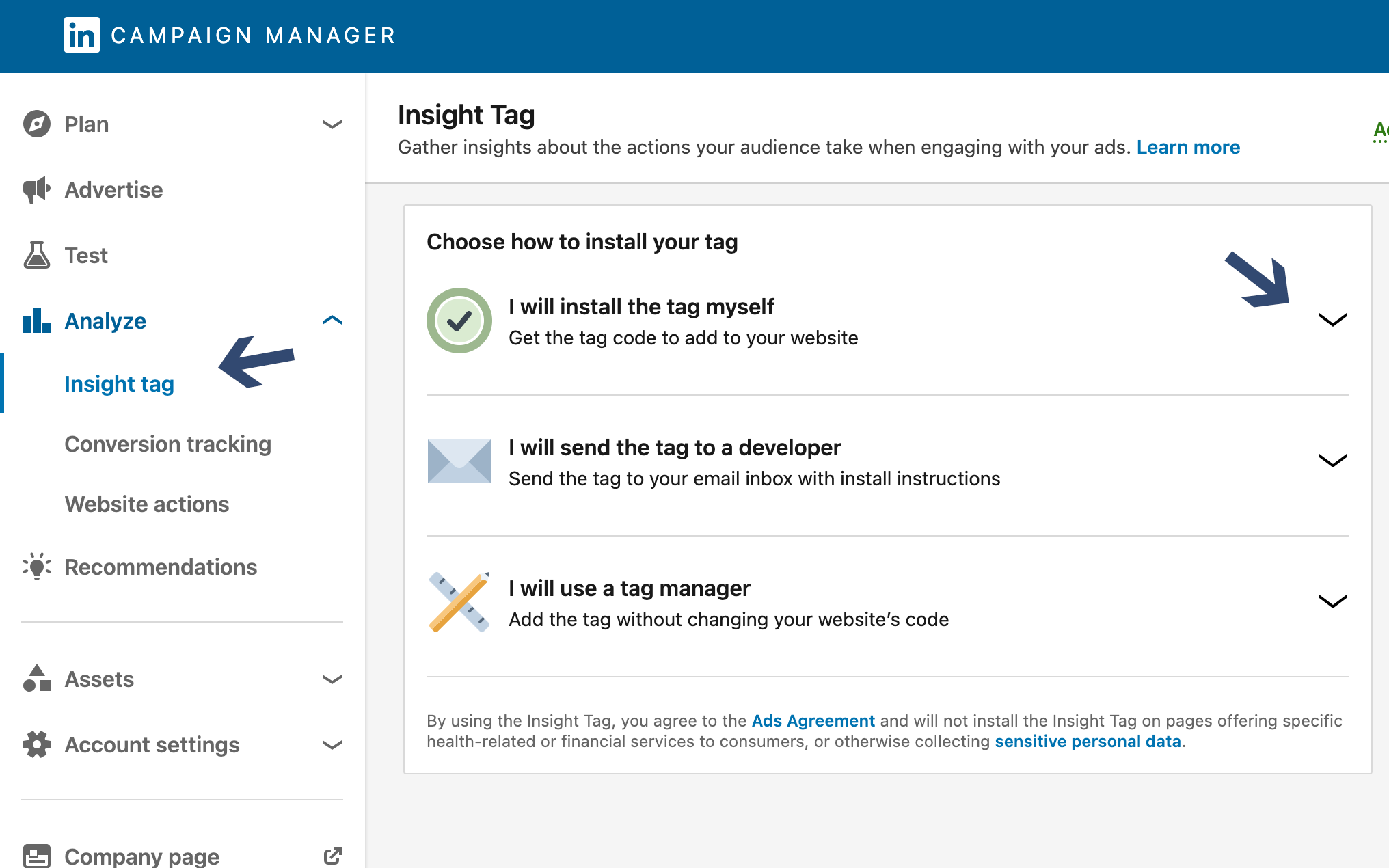 Embedding LinkedIn Insight Tag & Conversion Tracking on Your Website